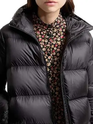 Moncler Feligule Hooded Short Down Jacket