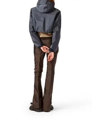 Miu Miu Technical Fabric And Shearling Windbreaker