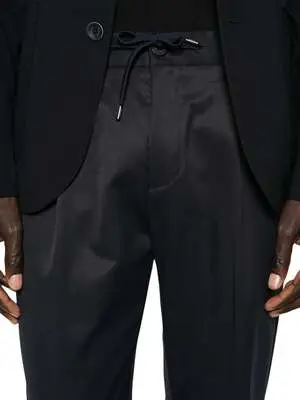 Herno Technical Fabric Drawstring Trousers