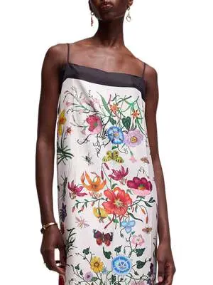 Gucci Printed Silk Twill Dress
