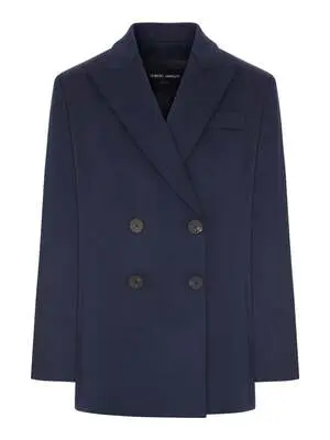 Giorgio Armani Double-breasted Wool Blazer