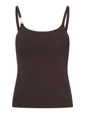 Gucci Viscose Crêpe Jersey Top With Clamp