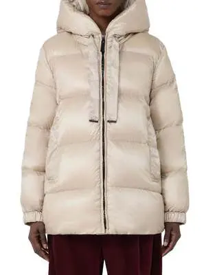 Max Mara Seia Bomber Jacket In Drop-resistant Fabric