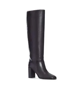 Prada Leather Heel Boots