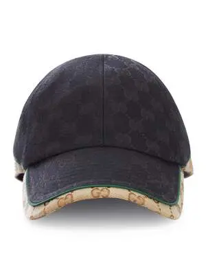 Gucci Gg Cotton Fabric Baseball Cap - Multicolor