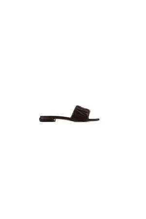 Miu Miu Quilted Slide Slippers