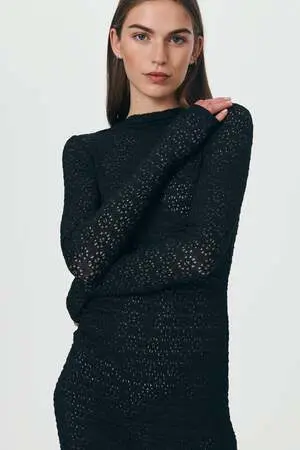 ROWIE Galo Daisy Lace Mini Dress