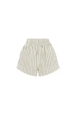 ROWIE Rocco Stripe Boxer Shorts - Sienna