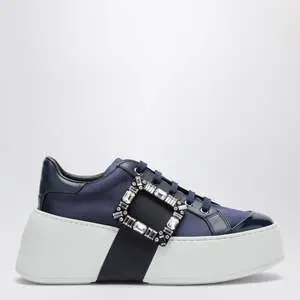 ROGER VIVIER Vivier Viv' Skate Sneakers Light /navy /indigo - Blue