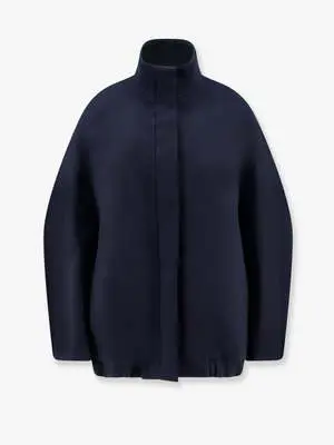Dries Van Noten Voles Wool Blend Jacket - Blue