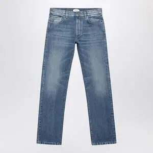 Versace Medium Washed Jeans - Blue