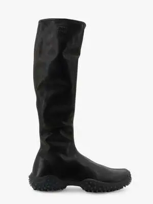 Miu Miu Stretch Leather Boots - Multicolor