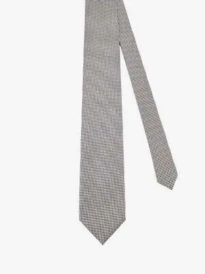 TOM FORD Silk Tie - Silver