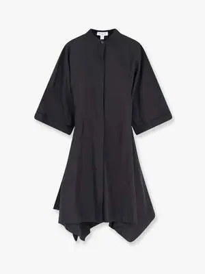 Alaïa Panelled Cotton Dress - Multicolor