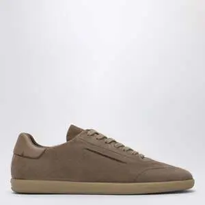Zegna Beige 232 Sneakers In Suede - Cream