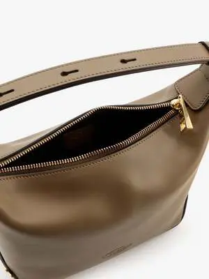 TOD'S Metal Dots Leather Mini Bag