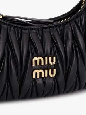Miu Miu Wander Matelasse Leather Crossbody Bag