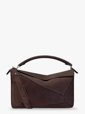 Loewe Puzzle Large Nubuck Bag - Multicolor