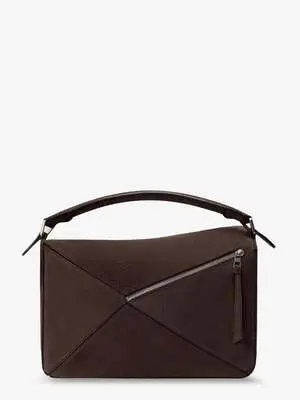 Loewe Puzzle Large Nubuck Bag