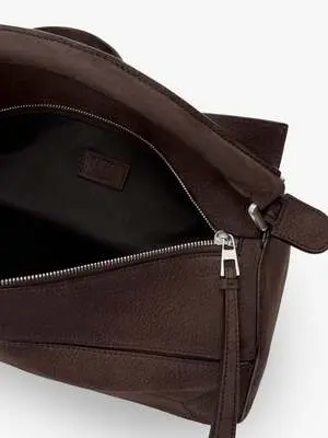 Loewe Puzzle Large Nubuck Bag