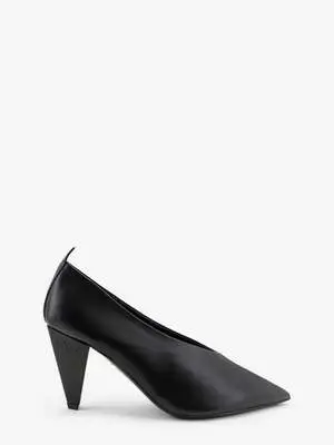 Loewe Origami Cubic Leather Pumps - Black