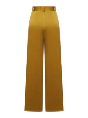 Zimmermann Wide Leg Seta Pantaloni