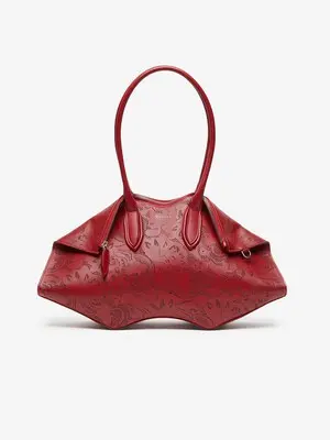 Alexander McQueen Manta Bag - Dark Red