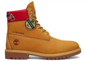 Timberland 6 Waterproof Boot New Era X Mlb Atlanta Braves - Wheat