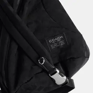 COACH Lachlan Sling In Signature Nylon - Black