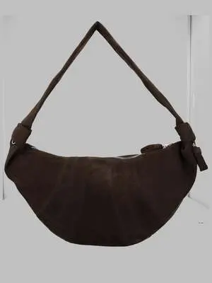 LEMAIRE Suede Shoulder Bag