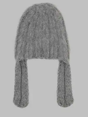 MAISON MARGIELA Berretto Ribbed Beanie - Gray