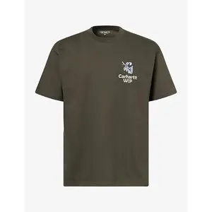Carhartt Work In Progress Grape Picker Graphic-print Cotton T-shirt