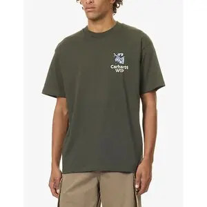 Carhartt Work In Progress Grape Picker Graphic-print Cotton T-shirt