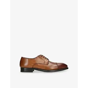 Magnanni Harlan Lace-up Leather Derby Shoes - Brown