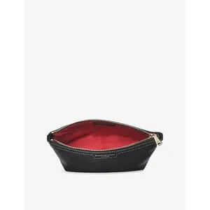 ASPINAL OF LONDON Hudson Small Leather Pouch - Black