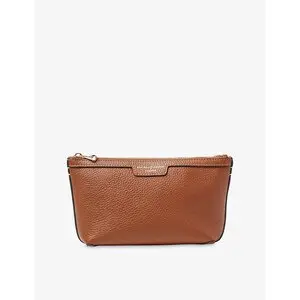 ASPINAL OF LONDON Hudson Small Leather Pouch - Tan