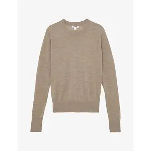 REISS Sadie Wool Jumper - Neutral