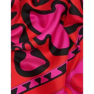 Emilio Pucci Printed Square Silk Scarf