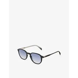 DB EYEWEAR BY DAVID BECKHAM Db 1140/s Rectangle-frame Acetate Sunglasses