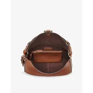 ASPINAL OF LONDON Hudson Leather Hobo Bag - Tan