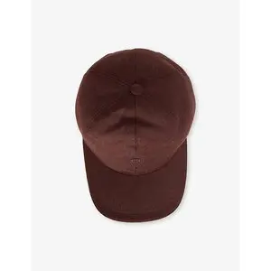 Corneliani Logo-embellished Wool And Cashmere Cap