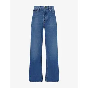 Good American Low-slung Baggy Denim Jeans - Trace