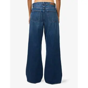 Good American Low-slung Baggy Denim Jeans