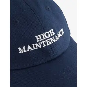 UNTIL FURTHER NOTICE High Maintenance Embroidered Cotton Cap