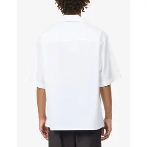 Marni Logo-print Short-sleeve Cotton Shirt