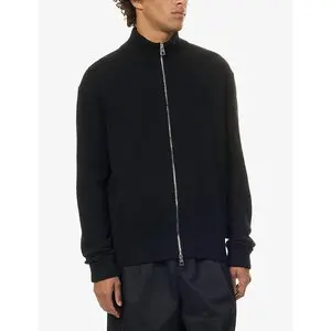 Givenchy Zip-up Wool And Cashmere-blend Cardigan