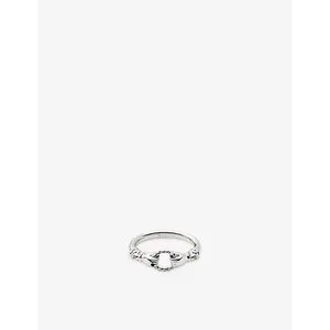 MISSOMA Harris Reed In Good Hands Stacking Plated Brass Ring