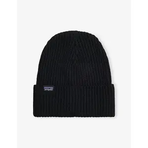 Patagonia Fisherman's Rolled Knitted Beanie - Black