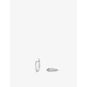 MISSOMA Claw -plated Brass Huggies Earrings - Silver