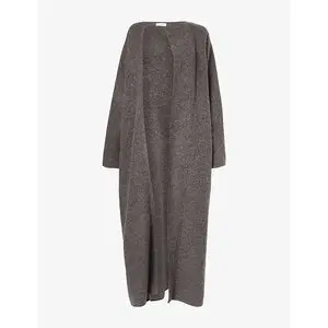 RUOHAN Raas Longline Wool-blend Coat - Umber